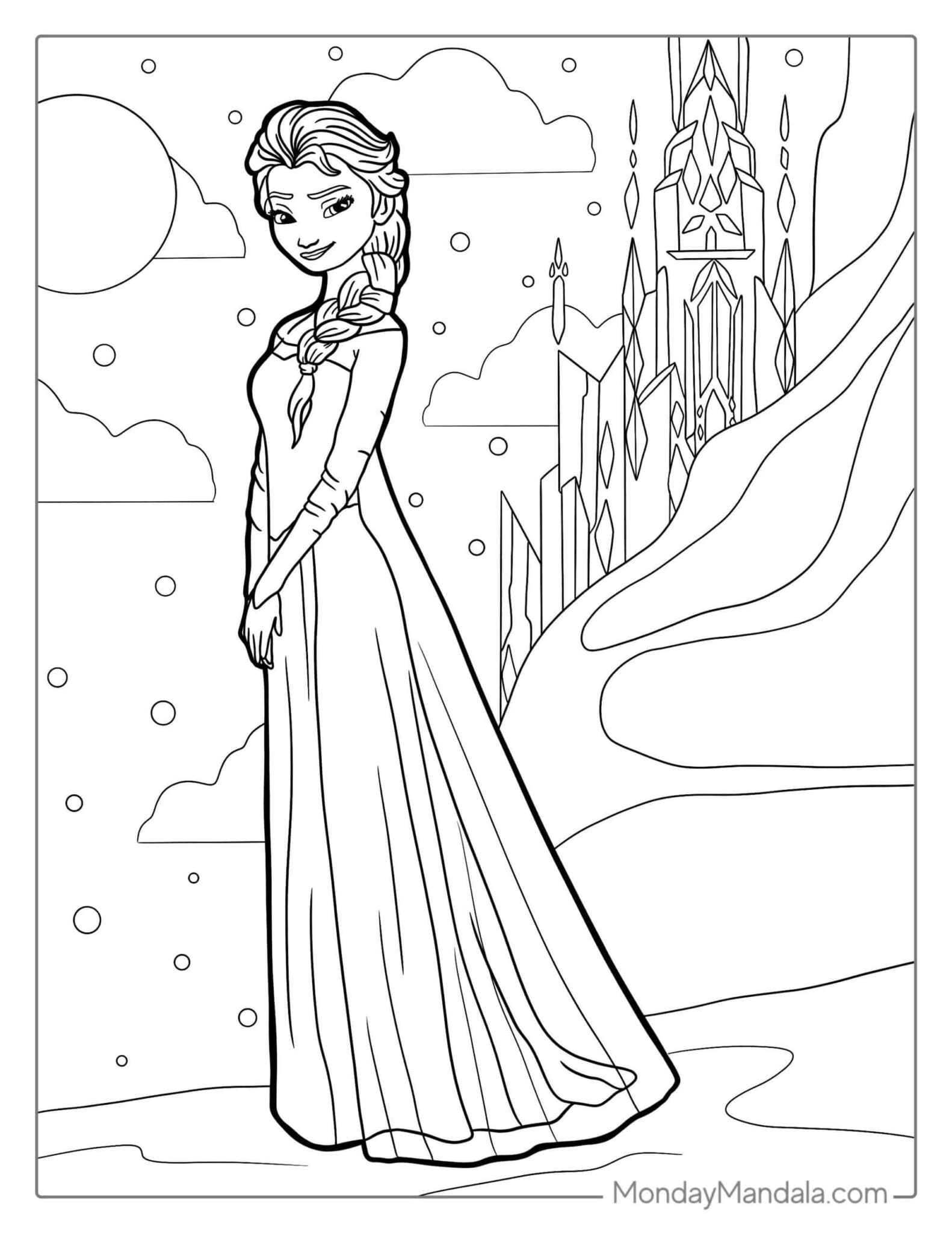 Frozen Coloring Pages - Elmo Coloring Sheets