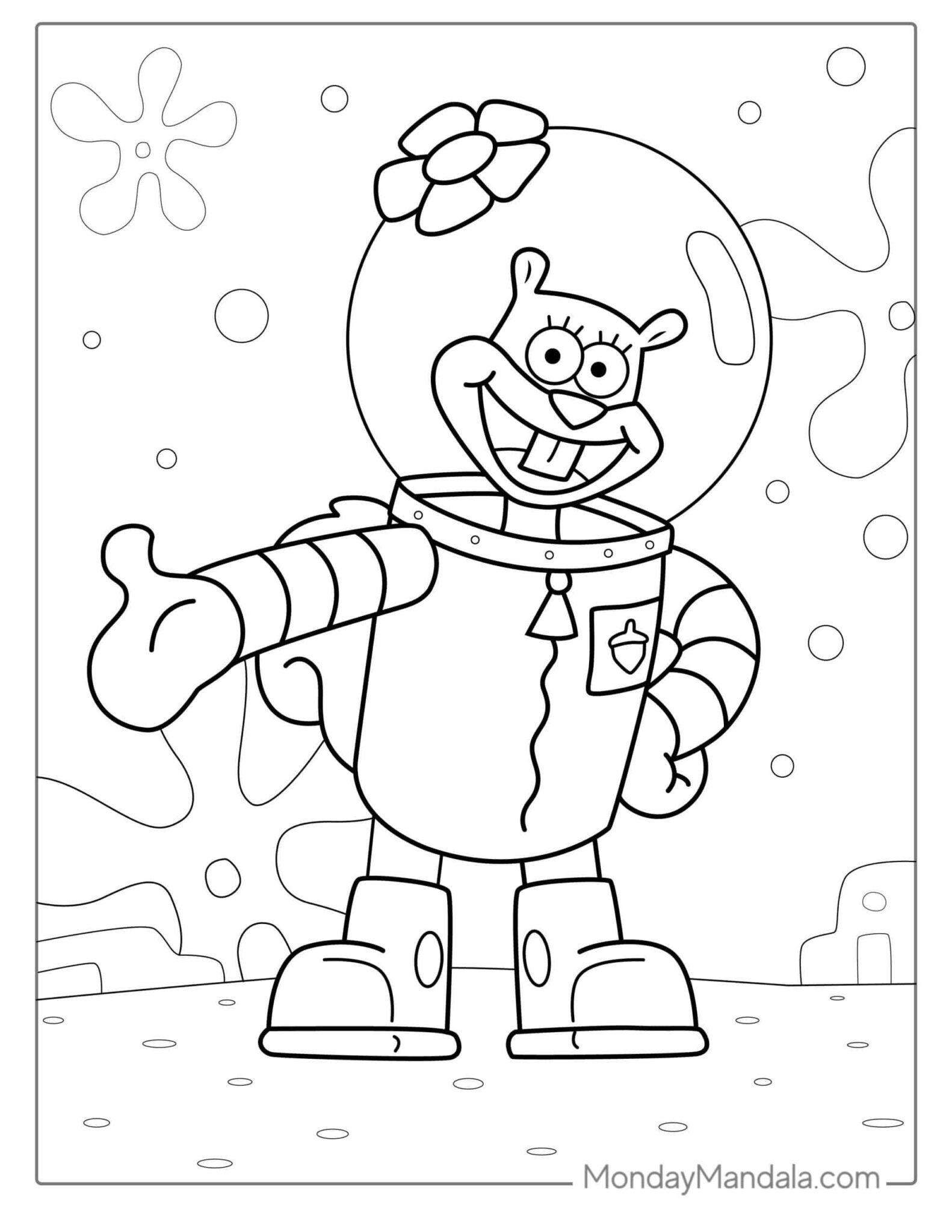 Spongebob Characters Coloring Pages - Elmo Coloring Sheets