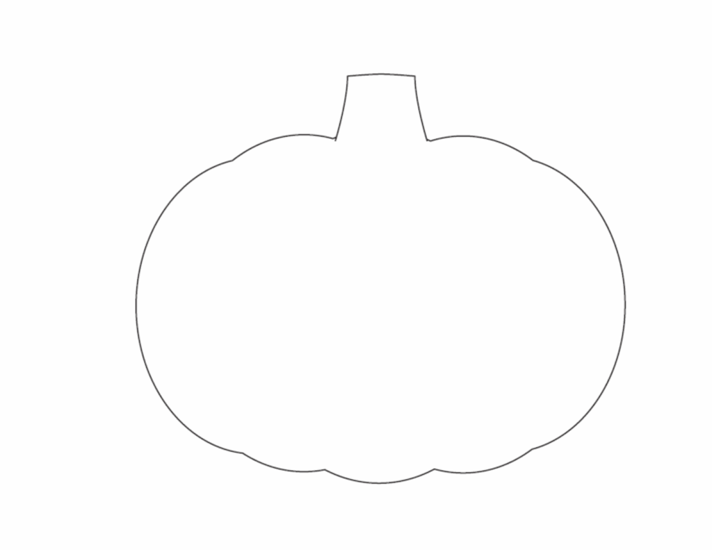 Large Pumpkin Template Free Printable - Elmo Coloring Sheets