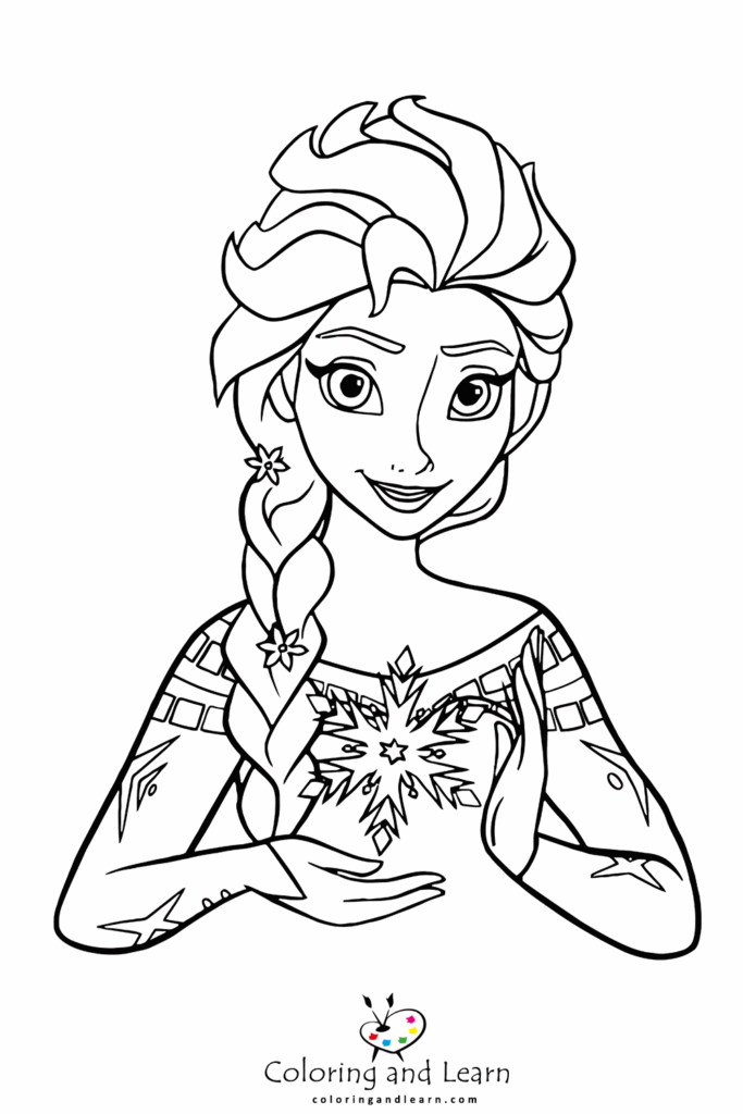 Disney Elsa Coloring Pages - Elmo Coloring Sheets
