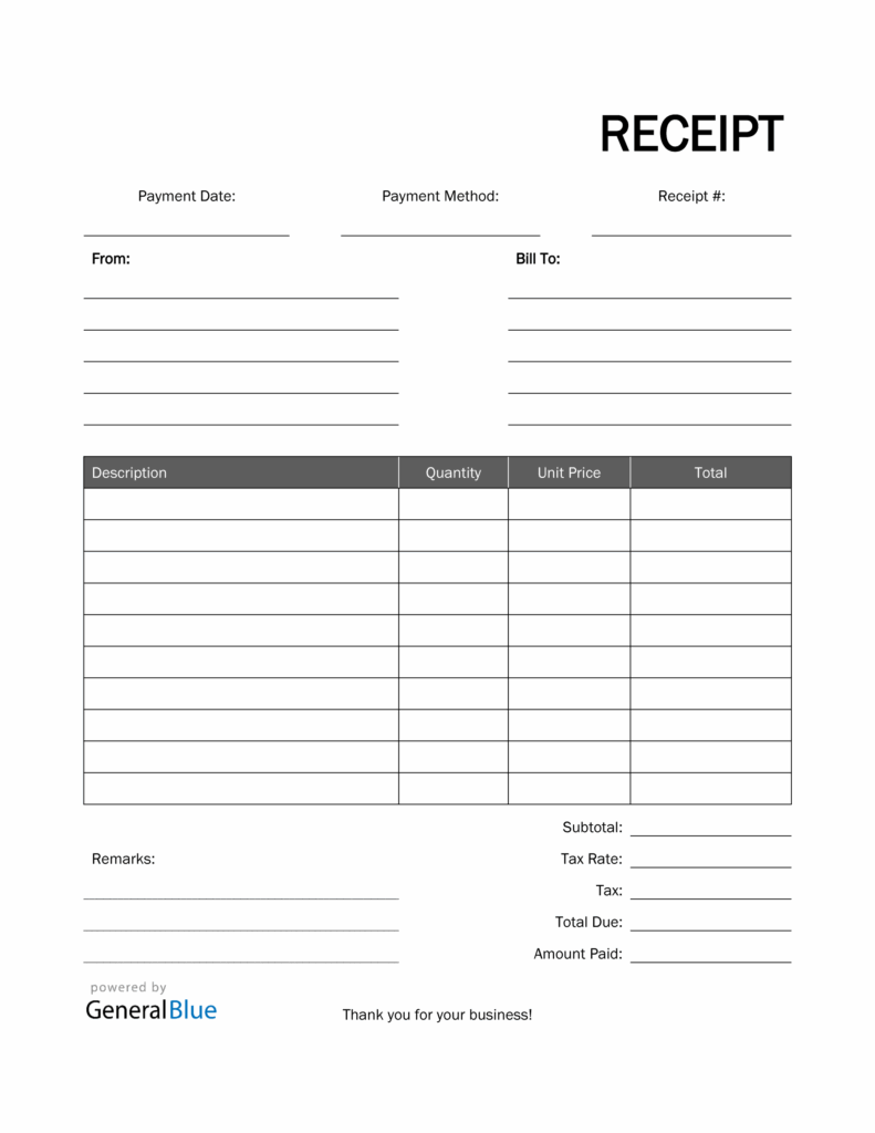 Receipt Template Printable Free - Elmo Coloring Sheets