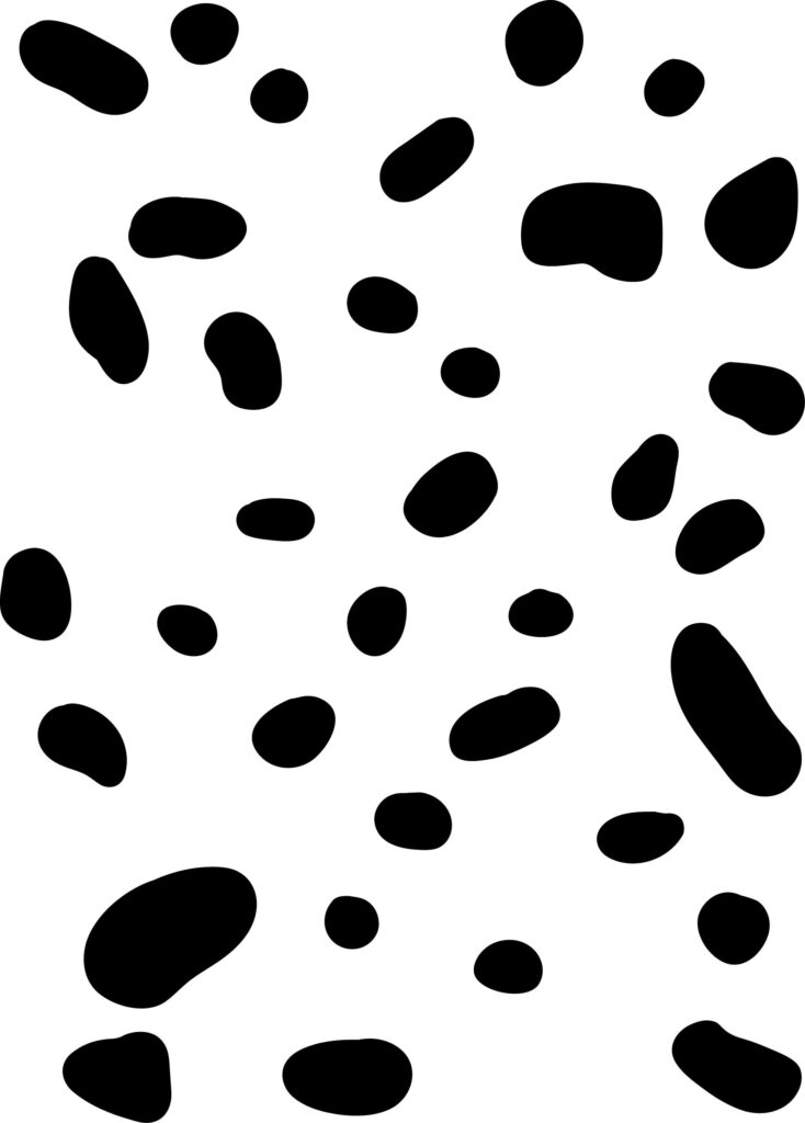 Free Printable Dalmatian Spots Template - Elmo Coloring Sheets