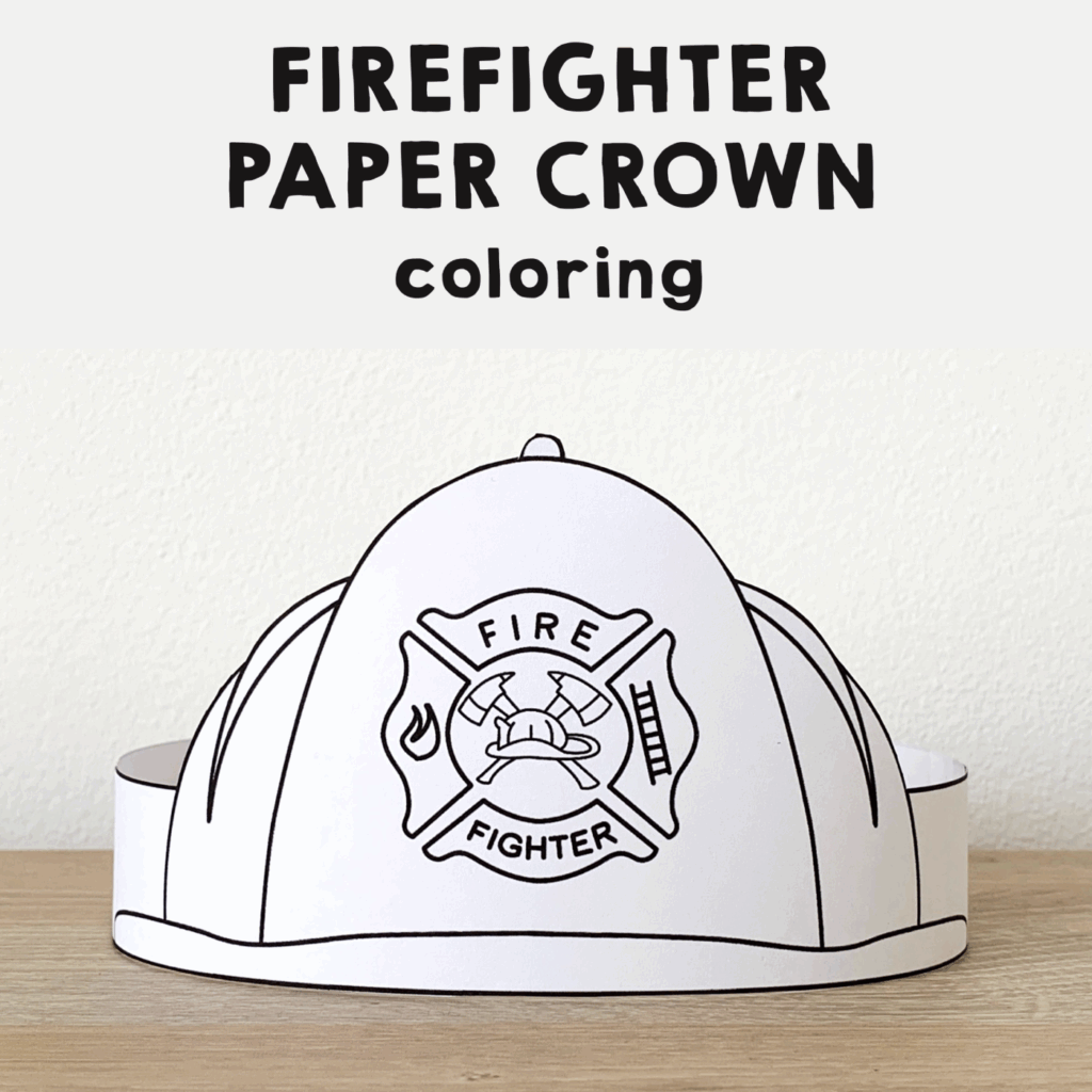 Free Printable Firefighter Hat Template Printable - Elmo Coloring Sheets