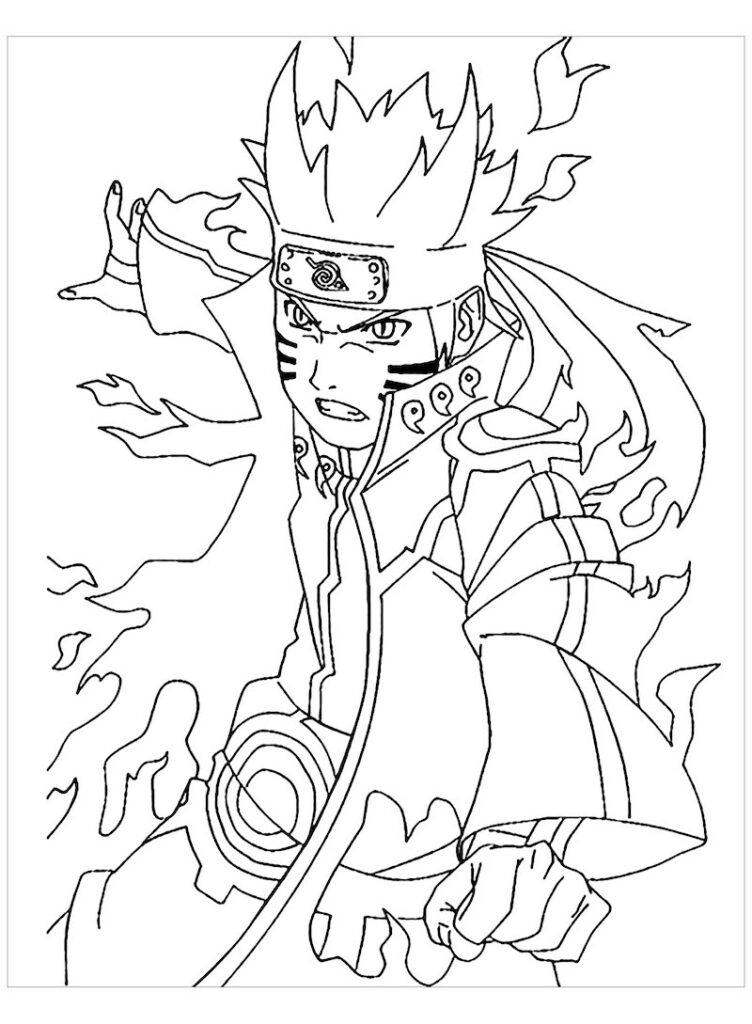 Coloring Pages Naruto - Elmo Coloring Sheets