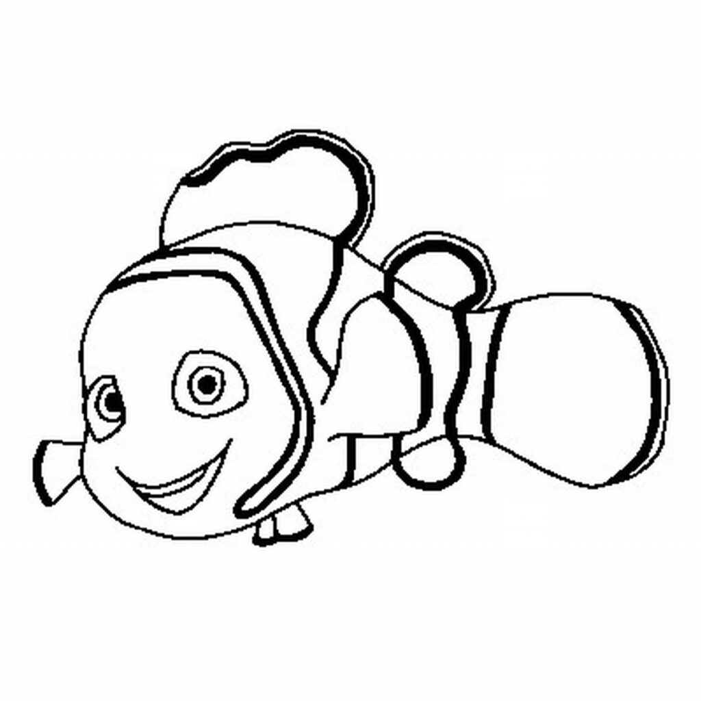 Nemo Coloring Pages - Elmo Coloring Sheets