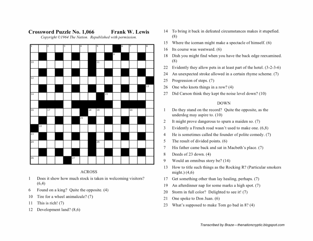 Printable Diagramless Crossword Puzzles - Elmo Coloring Sheets