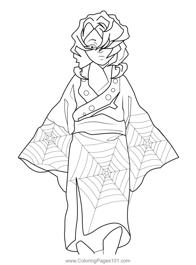 Demon Slayer Coloring Pages - Elmo Coloring Sheets