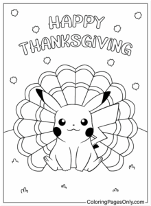 Pikachu Coloring Page - Elmo Coloring Sheets