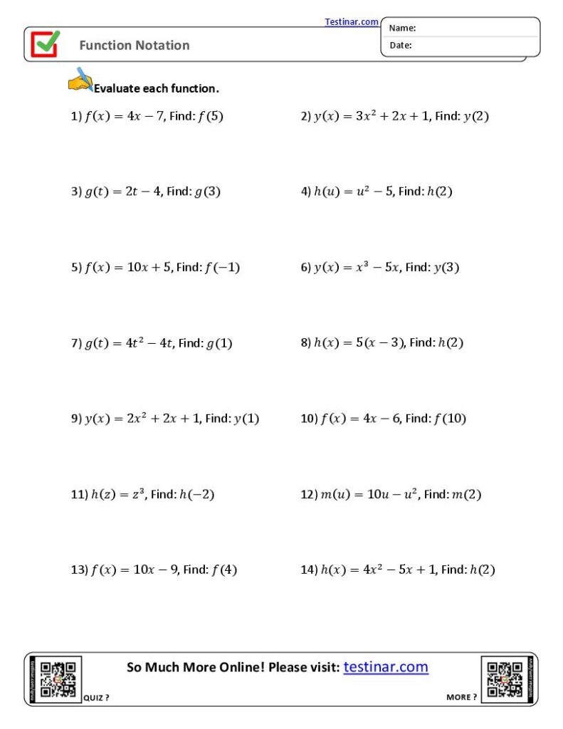 Function Notation Worksheet - Elmo Coloring Sheets